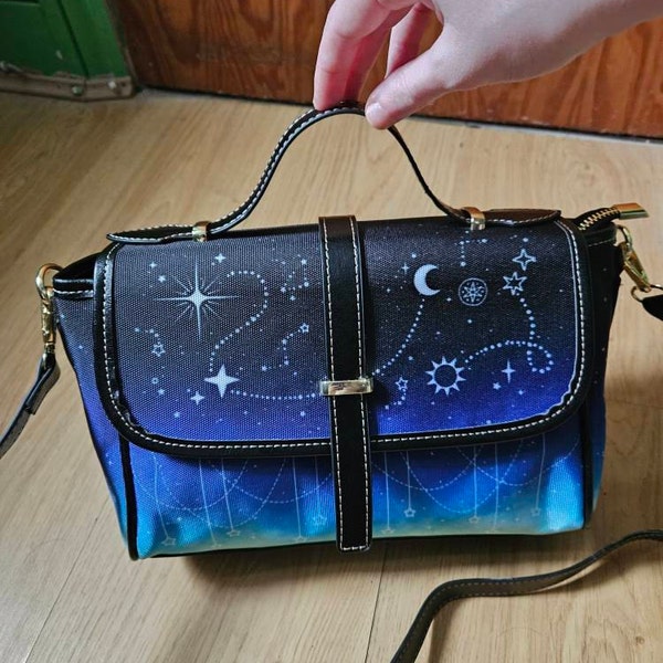 Drippy Pastel Goth Hand Bag and Wallet Set Yami Kawaii Star Moon Cute ...