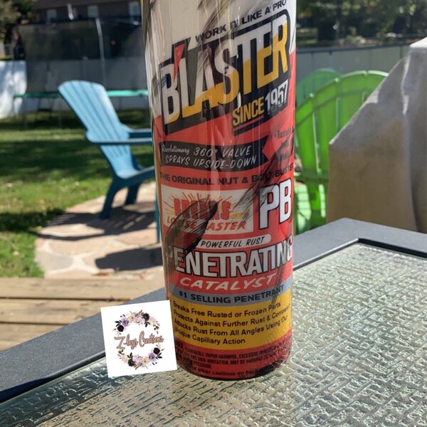 PB Blaster Label SVG - Etsy