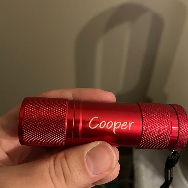 Personalized Flashlight, Engraved Flashlight, Personalized, LED ...