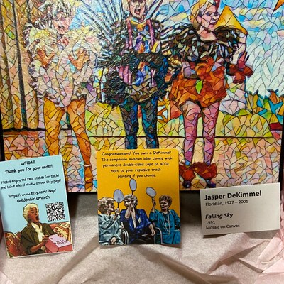 Golden Girls Count Bessie & Baby Lego Set W/ Canvas Art - Etsy