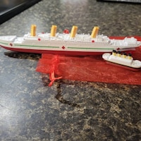 12” HMHS Britannic Model, Britannic Toy, Titanic Toy, Titanic Toys, RMS ...