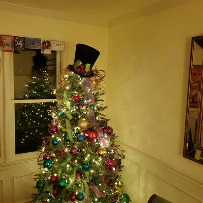 Candyland Christmas Tree Topper Sweets Tree Topper Cupcake Christmas ...