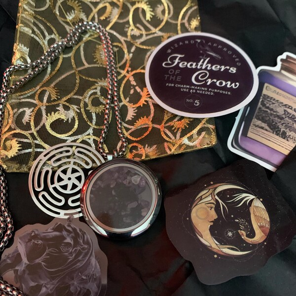 Resin and Marble Altar Plate Pentagram Spell Casting Tool for Wiccan ...