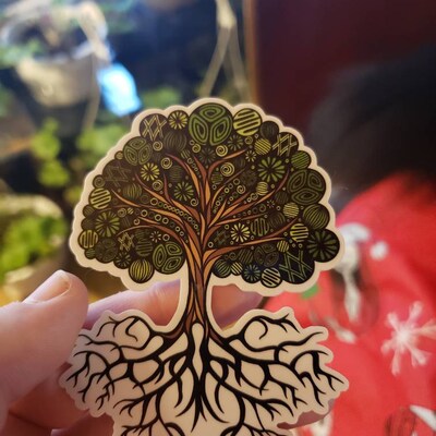 Tree Sticker WATERPROOF - Etsy