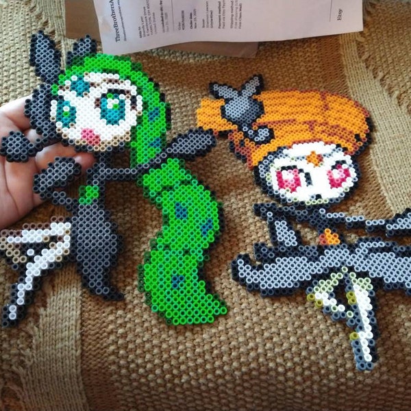 Pixel Bead Art Disgaea Series Hoshikage, the Kunoichi - Etsy