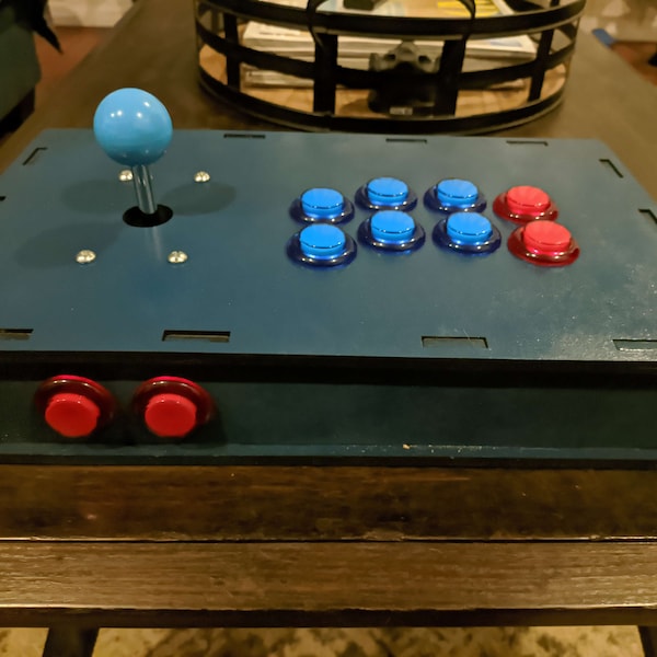 Fightstick Case With Traditional and Custom Layouts 1/4" MDF. - Etsy