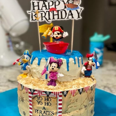 Mexican Serape Stripe Edible Cake Wrap or Donkey Piñata Cake Topper - Etsy