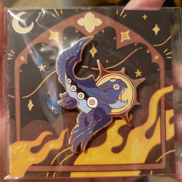 ANGEL SERIES: Stygiomedusa Gigantea Enamel Pin - Etsy