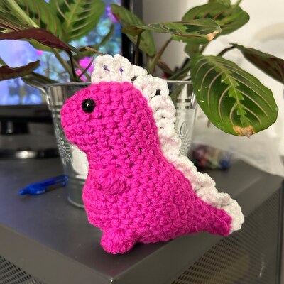 Dinosaur Jurassic World No Sew Crochet Pattern, No Sew Amigurumi ...