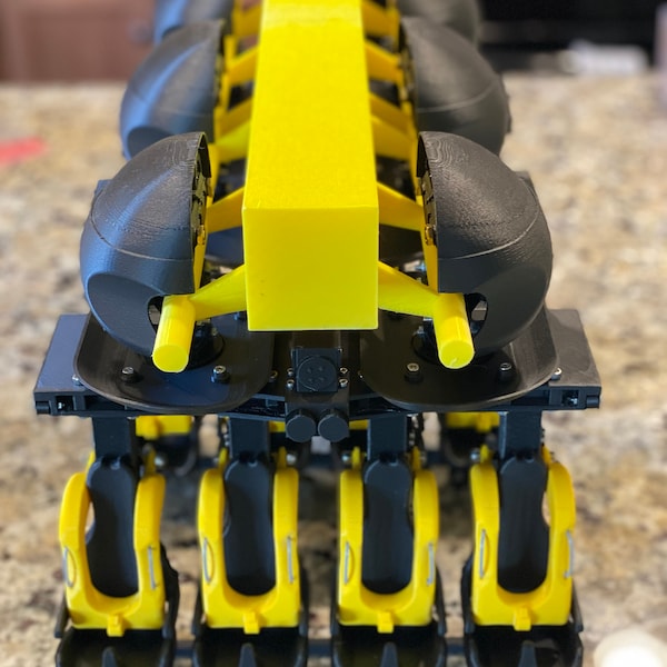 Digital CAD Files for 3D Printable Roller Coaster Train - Inverted ...