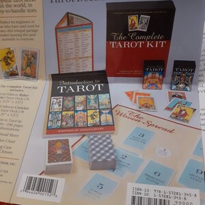 The Complete Tarot Kit Card Deck & Guidebook Set Oracle Cards and Book ...