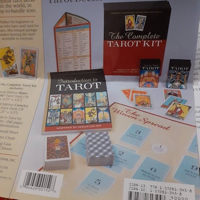 The Complete Tarot Kit Card Deck & Guidebook Set Oracle Cards and Book ...