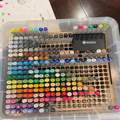 Copic Marker Insert Only for Black Bag Holds 276 Markers - Etsy
