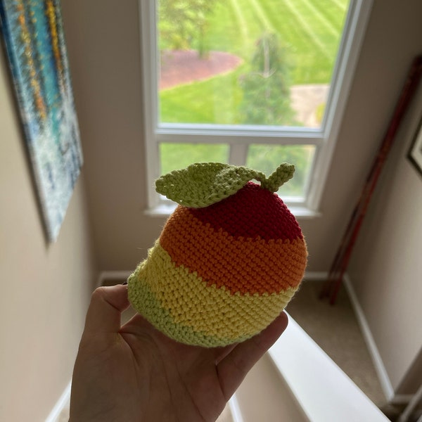 CROCHET MANGO PATTERN, Amigurumi Crochet Cute Fruits With Eyes Pdf ...