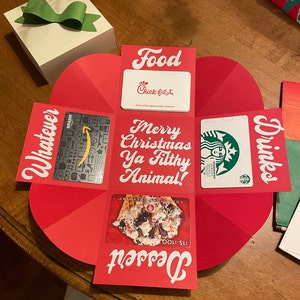 Pop Open Gift Card Box Gift Card Holder Baskets & Boxes 2023 Wedding ...