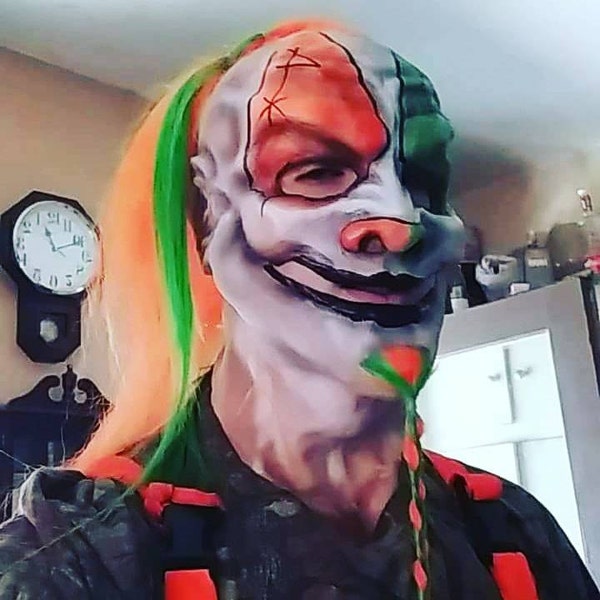 Clown Mask by DRK Studios - Custom Made to Order - Etsy
