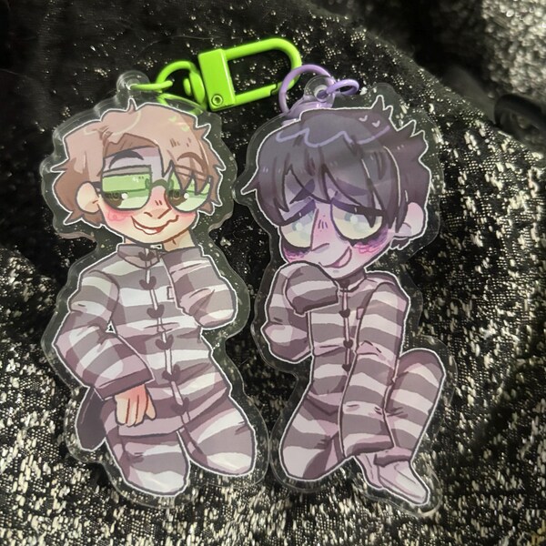 Kokichi Ouma Danganronpa Charm - Danganronpa V3 Keychain - Etsy