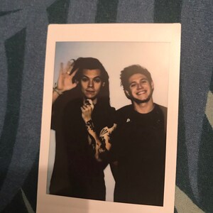 One Direction Custom Polaroids // Real Instax Mini Polaroids | Etsy