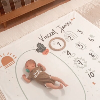 Boho Gender Neutral Baby Shower Gift Box - Etsy