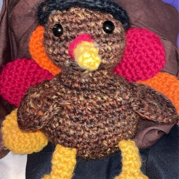Tommy Turkey Crochet Pattern | Digital Pattern - Etsy