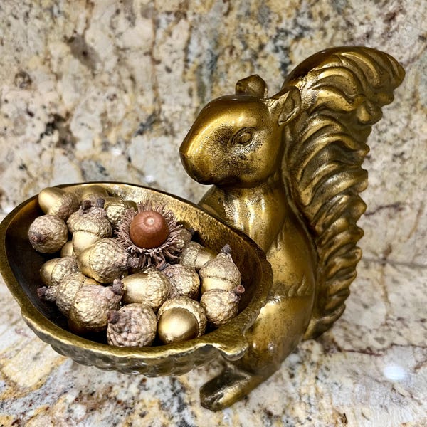 Golden Acorns! 10x Real Acorns (and Caps) Dressed up With Metallic Gold ...