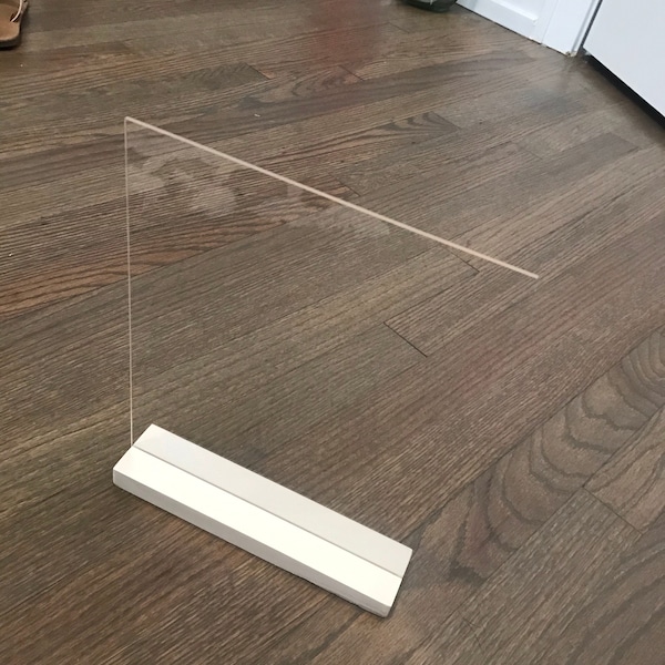 Blank Acrylic Signs With Stands, DIY Wedding Sign, Table Number Blanks ...