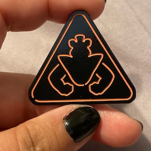 Fnaf Security Breach Neon Sign Enamel Pin - Etsy