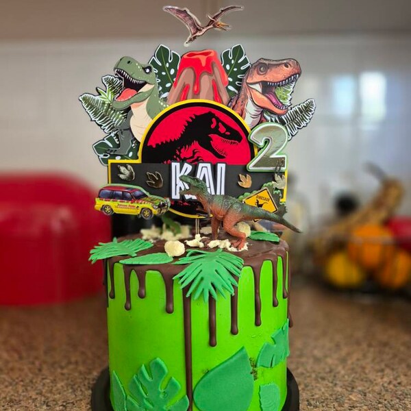 Minecraft Themed 3D Shaker Cake Topper Personalised Cake Topper ...