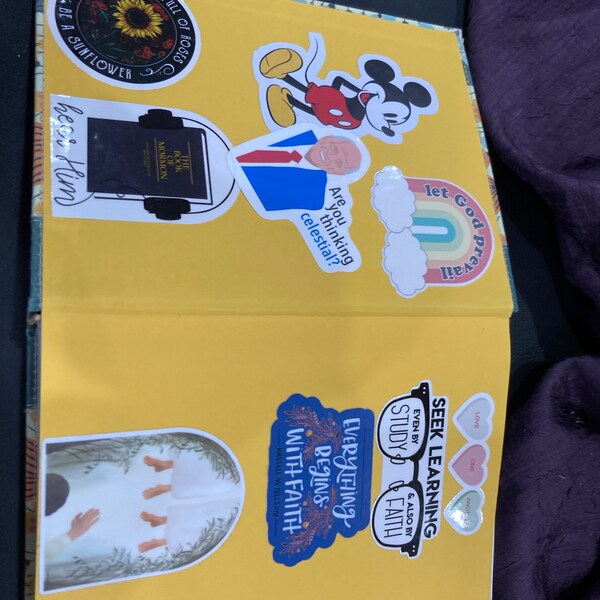 Custom Missionary Sticker Pack Book of Mormon Sticker LDS Missionary ...
