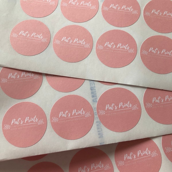 Logo Stickers, Custom Design Stickers, Personalised Labels, Custom ...