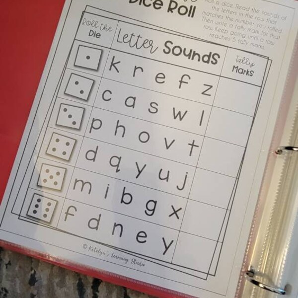 Phonics Games, Phonics Worksheet Binder, Phonics Printables Reading ...
