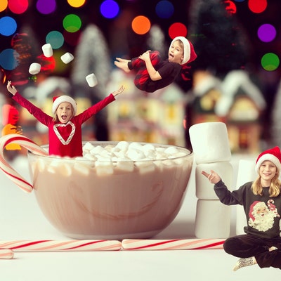 PNG Overlay 9 Empty Cardboard Boxes Template Inside the Box - Etsy