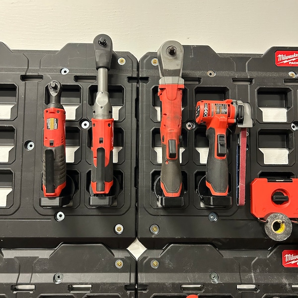 Milwaukee M12 Tool Holder for Packout With Packout Cleat - 3D Printed ...