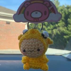 Chibi Velvet Moogle Moguri Amigurumi Doll Final Fantasy Character Fan ...