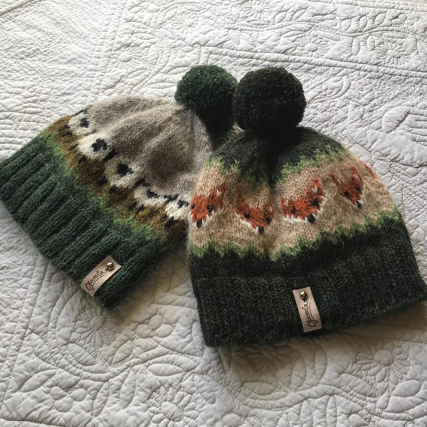 Puffin Hat Obsession Knitting Pattern. Pattern for Beautiful Hat With ...