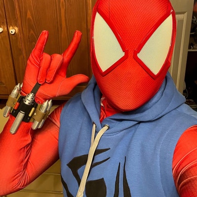Scarlet Spider Ps 4 Shell and Lenses With Cloth Mask - Etsy