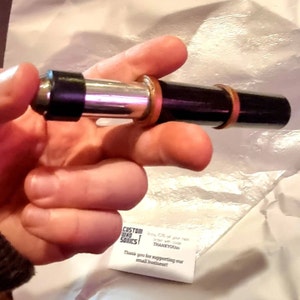 Steampunk Sonic Screwdriver Black & Yellow With Light and Sound. Light ...