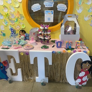 Lilo and Stitch Birthday Party Props, Lilo and Stitch Party Props, Lilo ...