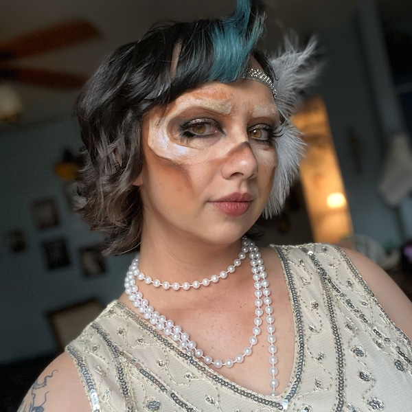 Skeletal Zombie Cheekbones/eye Sockets Prosthetic, SFX Makeup, Silicone ...