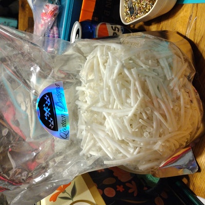 1/2 Lb, Large Smooth Dentalium Shells, Dentalia, Native American ...