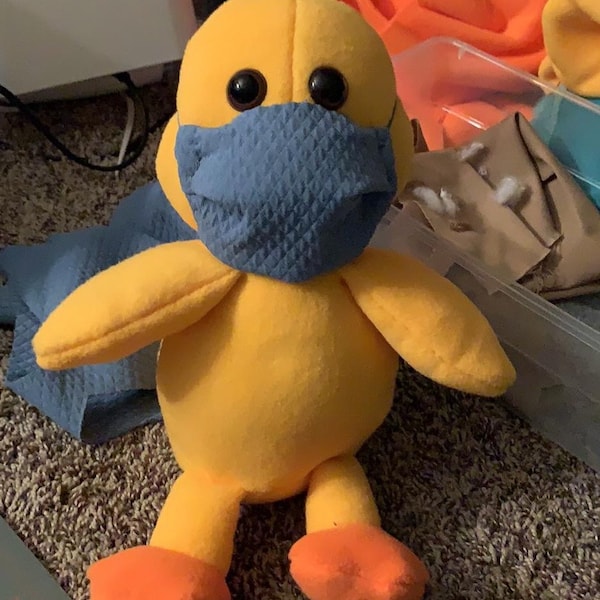 Duck Toy Sewing Pattern | Stuffed Animal Pattern | PDF Instant Download ...