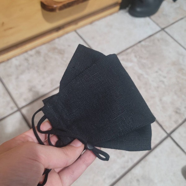 Handmade 3D Origami Face Masks Nose Wire, Filter Pockets, Adjustable ...