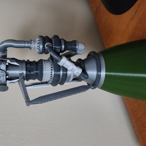 RS-25 Space Shuttle Main Engine 3D Files Only - Etsy