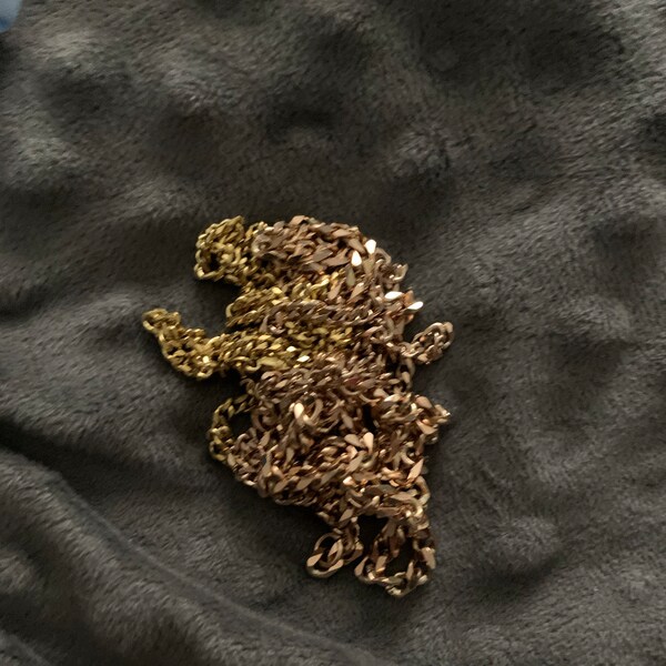 3MM 18K Rose Gold Rope Chain Necklace: Stainless Steel Mens Jewelry - Etsy