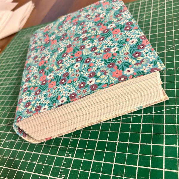 PDF Sewing Tutorial DIY Book Cover - Formula for Custom Sizes Included ...