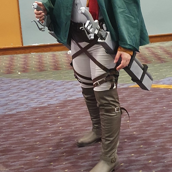 3D Maneuvering Gear - Attack on Titan - ODM Gear Kit. Color Printed ...