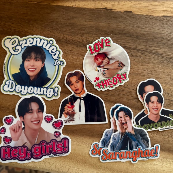 Individual Taeyong NCT love Theory Stickers - Etsy