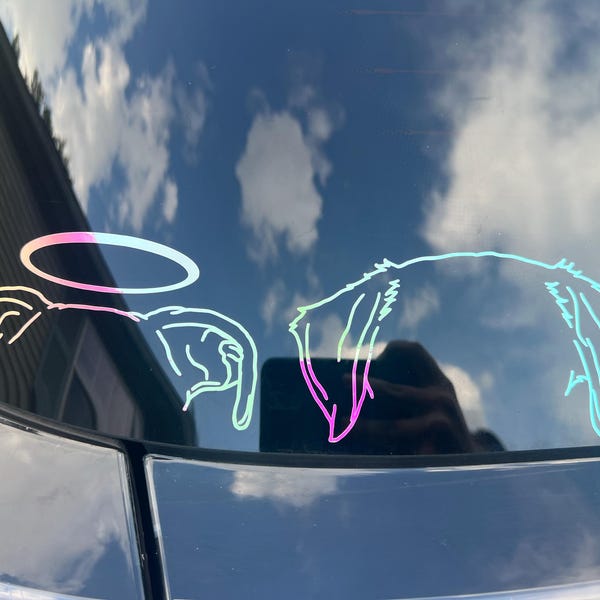 Lunatic Lunar Moon Phase Car Decal - Etsy