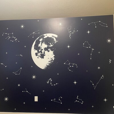 Constellation Stickers, Constellation Decals, Astronomy Wall Art ...