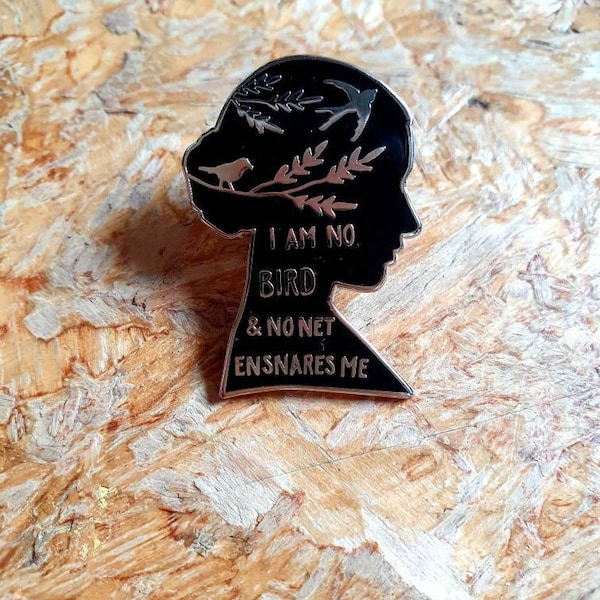 Jane Eyre Enamel Pin Gothic Literature Collection Charlotte Bronte ...